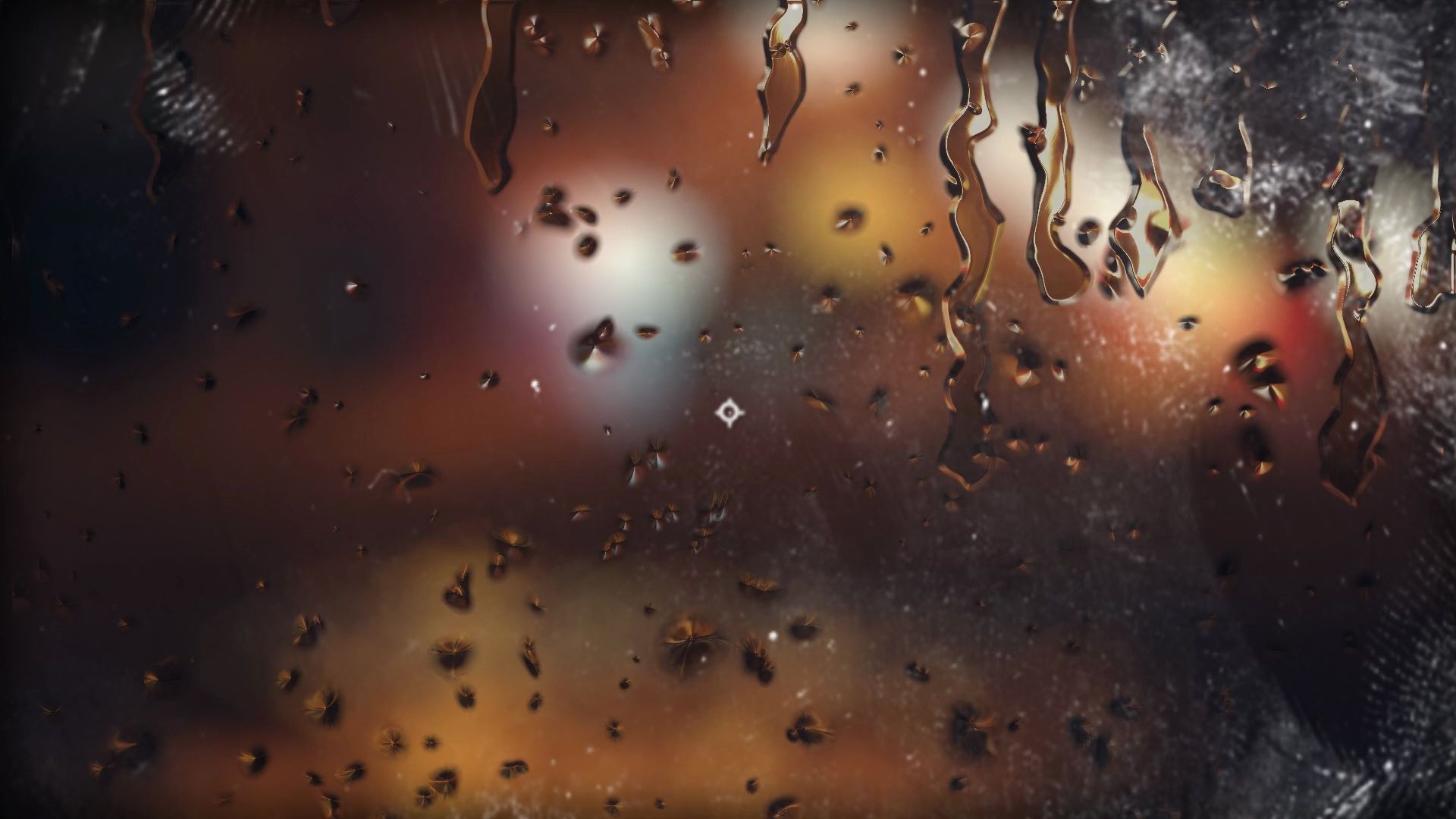 AE制作雨滴落下效果