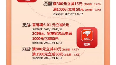 京东撸羊毛+交通银行信用卡