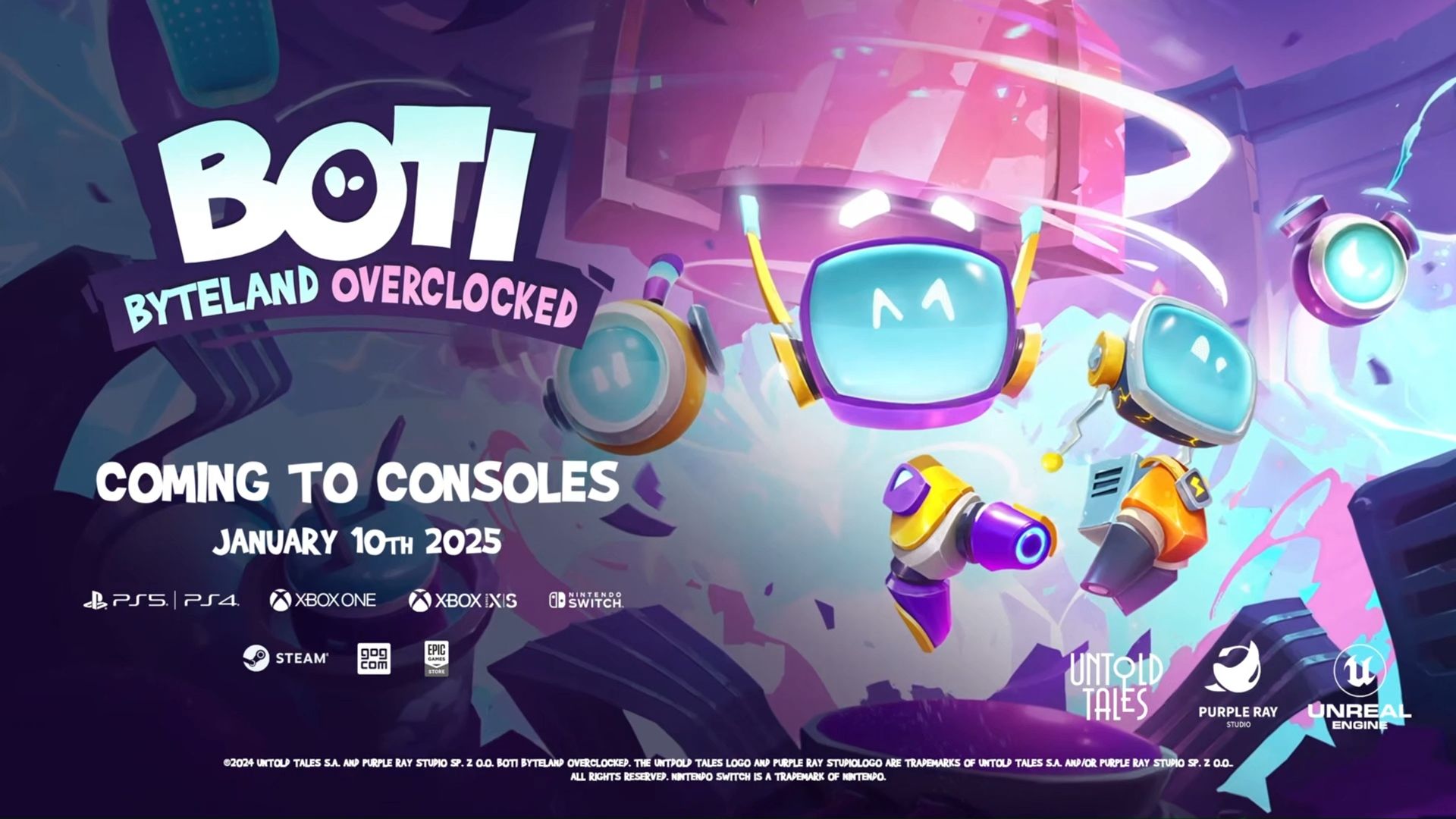 支持本地联机!双人合作游戏《波提:字节国度大冒险》即将登录各大...