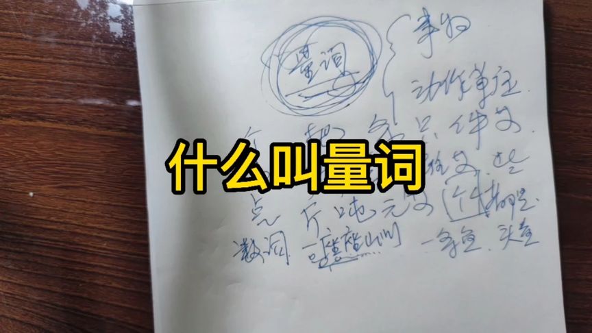 海林小百科讲知识,什么叫量词,请收听收看