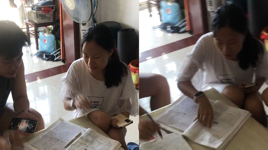 2个大学生讨论小学数学题,全程面红耳赤差点动手,小学生笑晕了