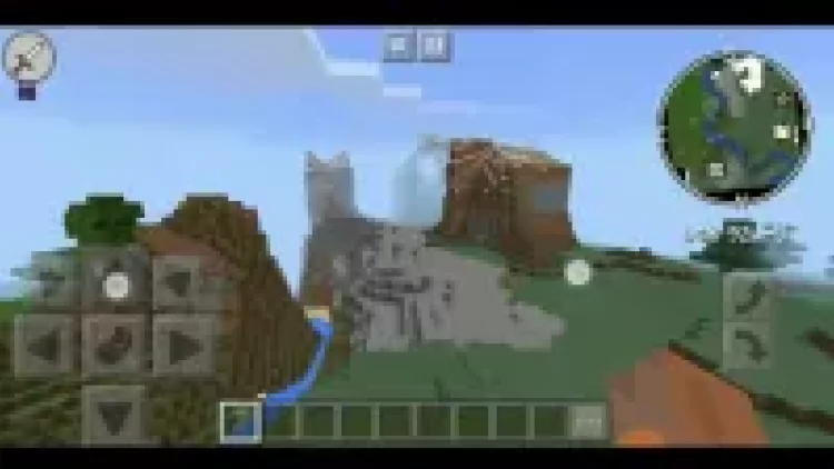 【我的世界Minecraft PE】创造模式★大家都没有见过的地形★边境之地