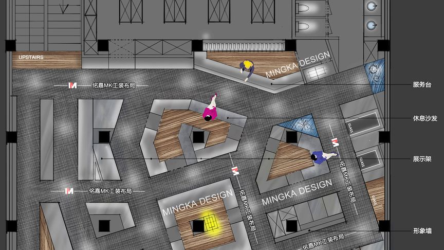 这样的平面布局你玩过吗(十分钟学室内设计-案例展示)