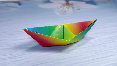 折纸小船超经典船的折法简单一学就会创意制作