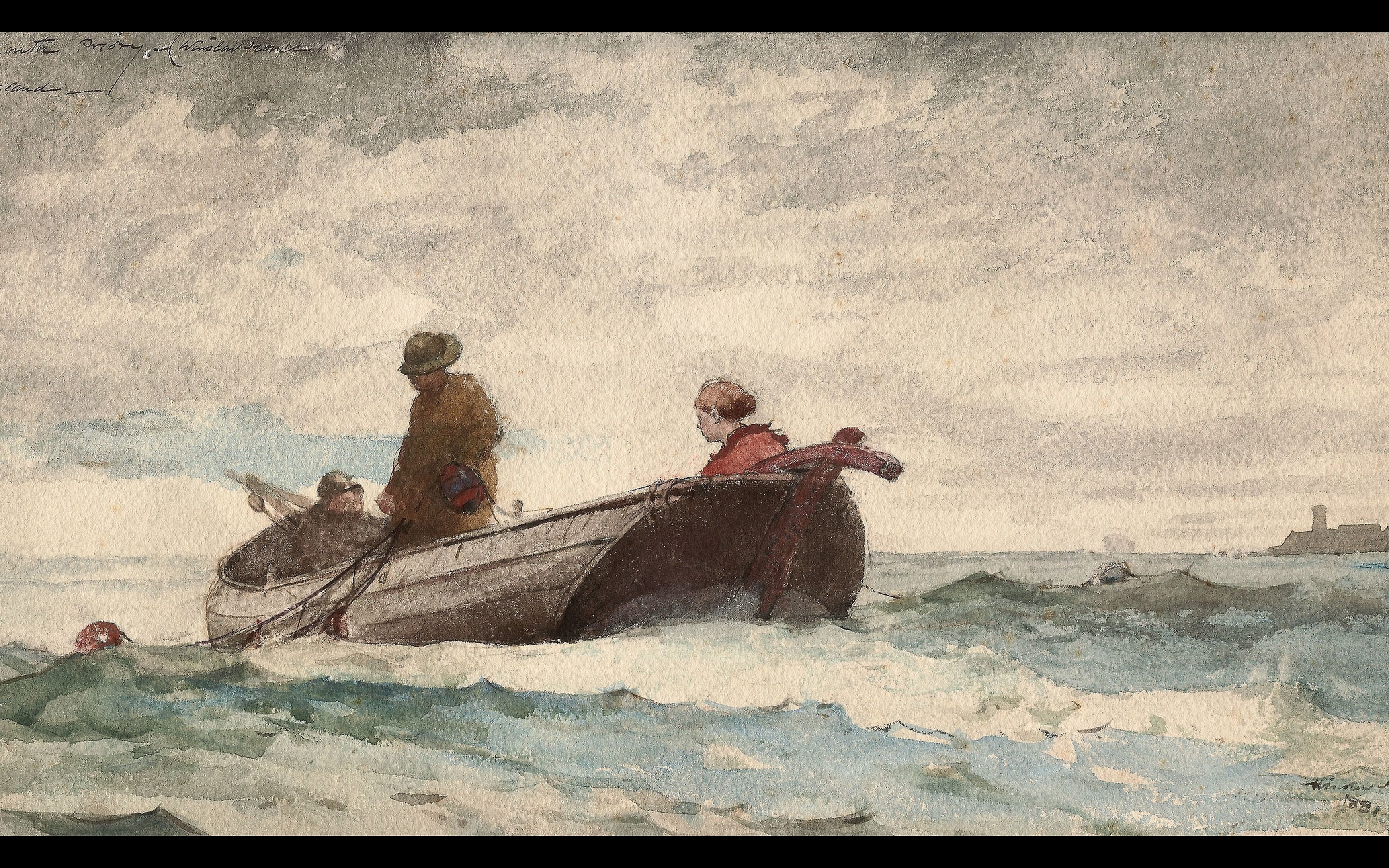 温斯洛·霍默 Winslow Homer 绘画作品赏析(1/4)