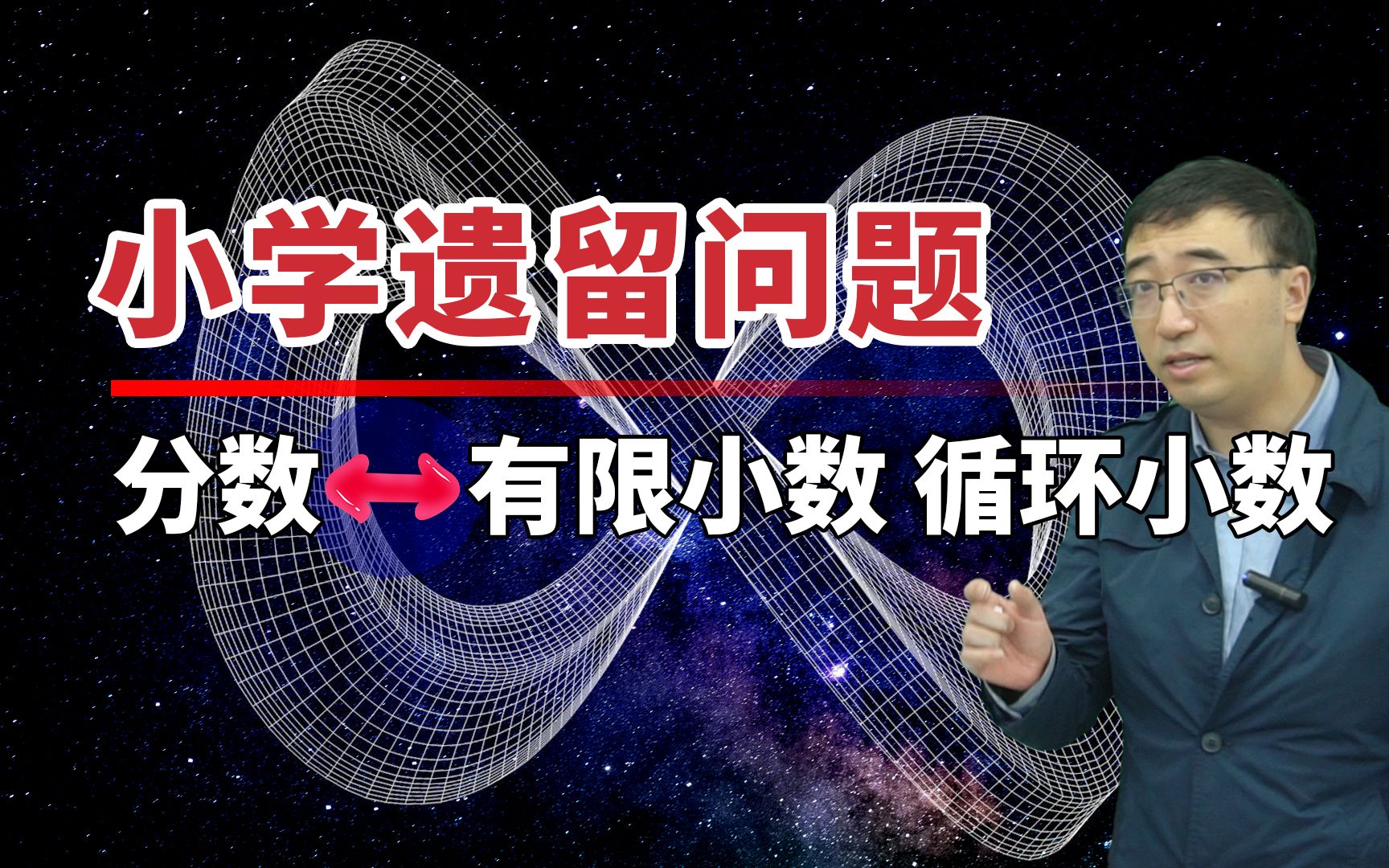 小学遗留问题:分数一定能化成有限小数或者循环小数吗?