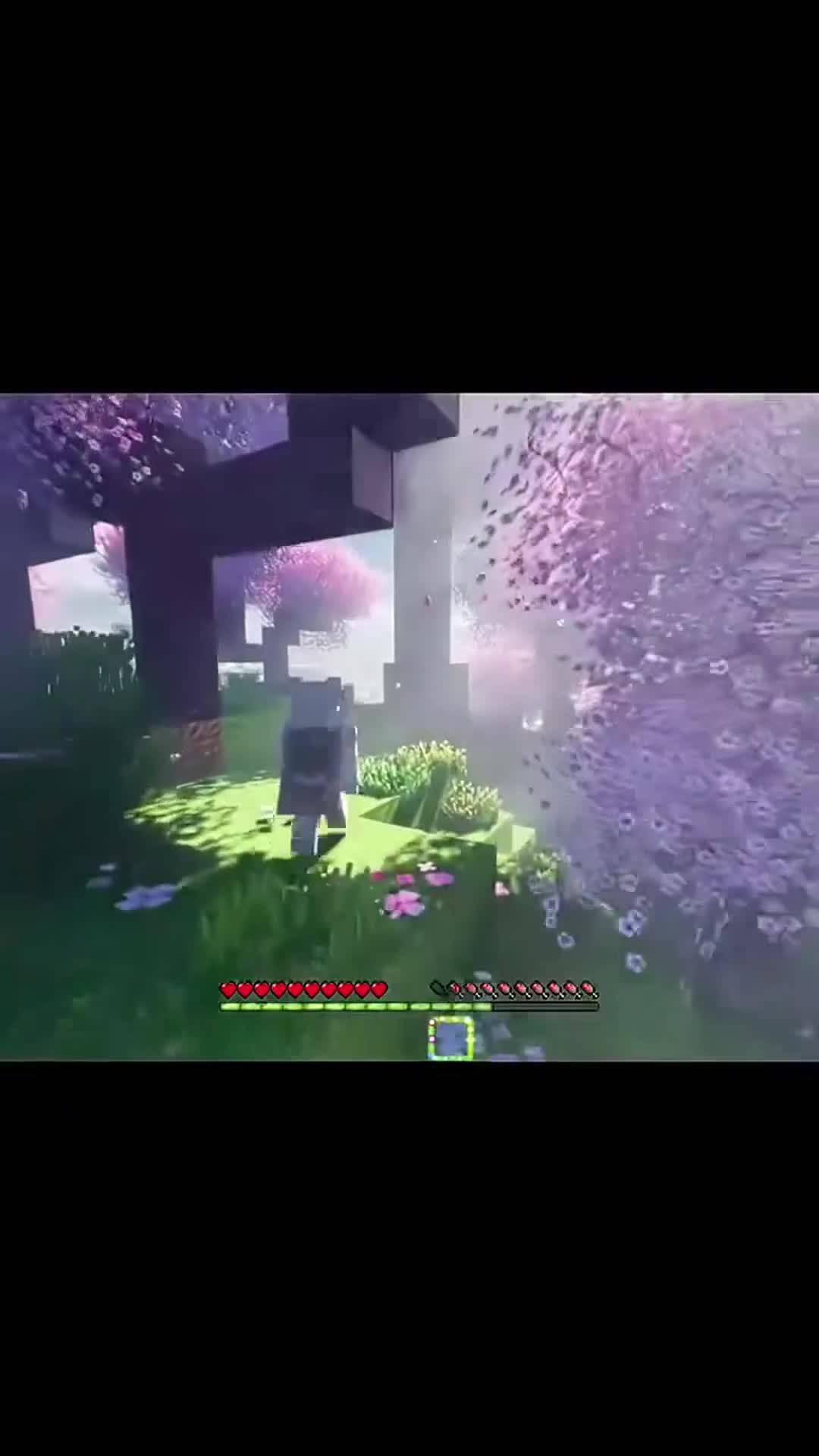 加了光影就是不一样!#我的世界