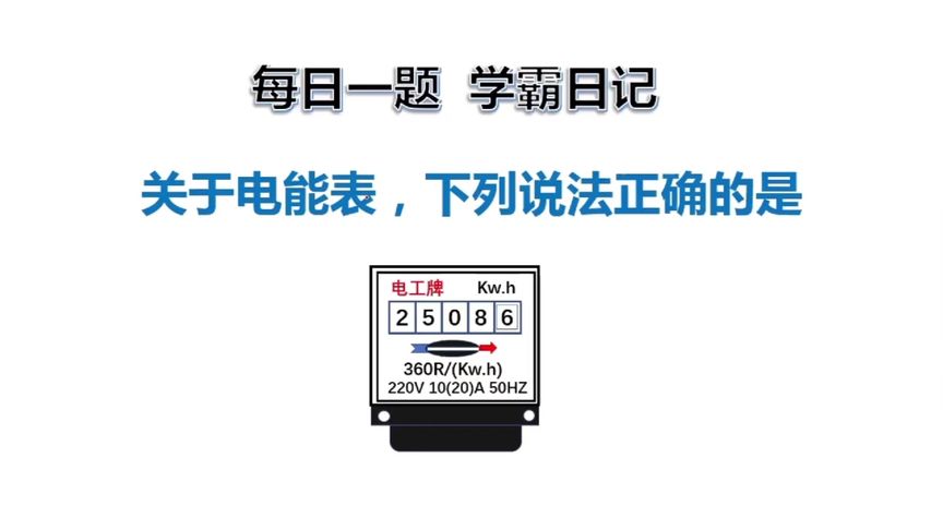 根据脉冲电能表参数,计算消耗电能与电表闪烁次数,中考物理