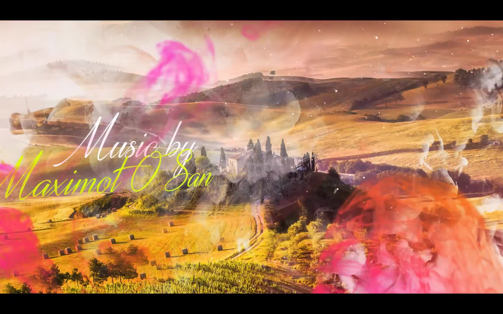 AE模板-震撼的水墨彩风格视觉空间感特效的幻灯片视频婚礼相册视频...