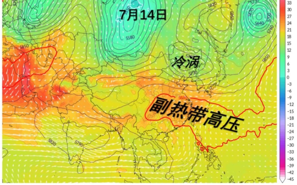 撕撕副热带高压的真相以及副热带高压对我国夏季天气的影响【天气...