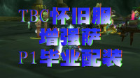 魔兽TBC怀旧服增强萨P1阶段毕业配装,近战二哥地位稳固
