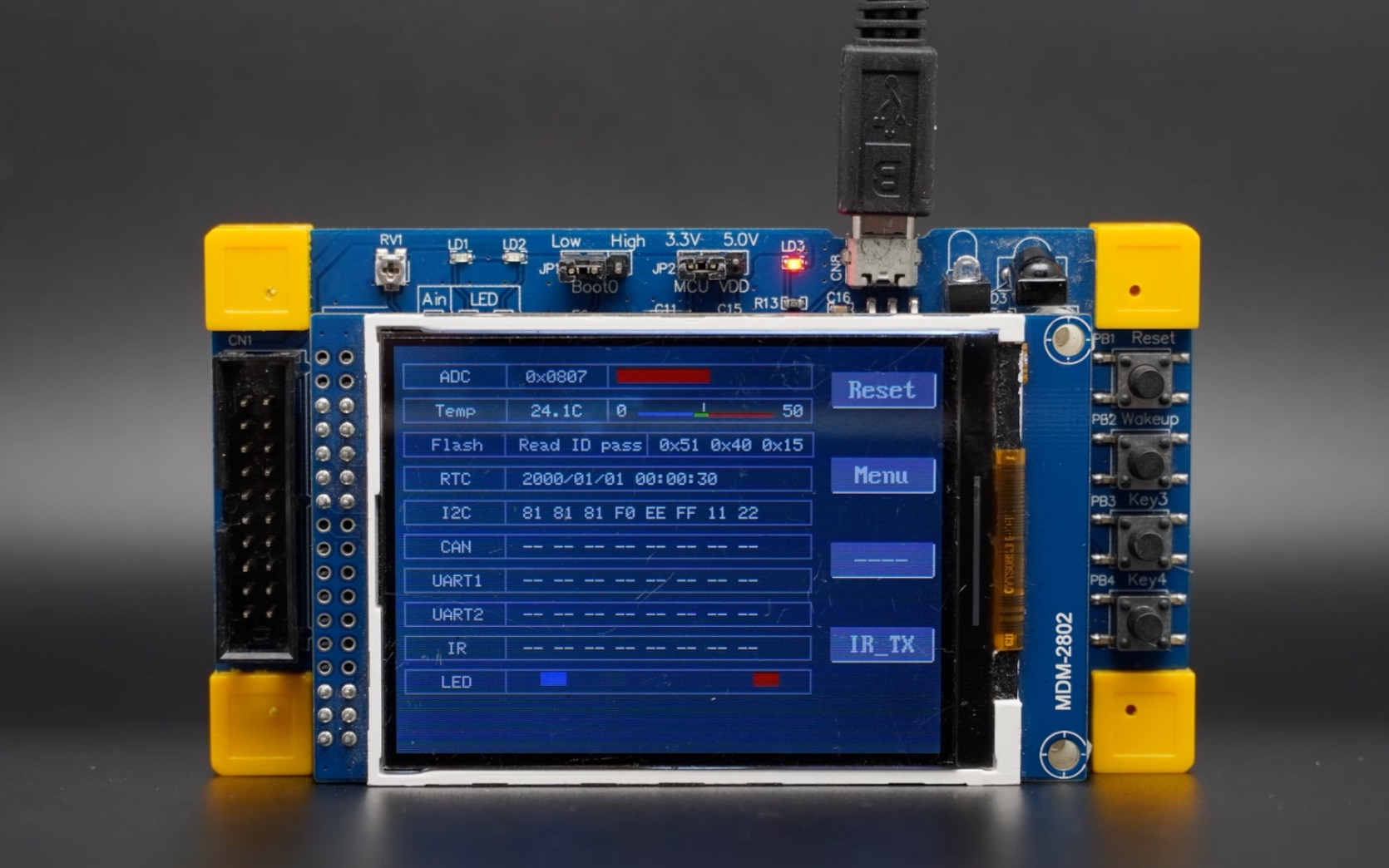 国产芯片开发板介绍之灵动微电子 MM32EVBord