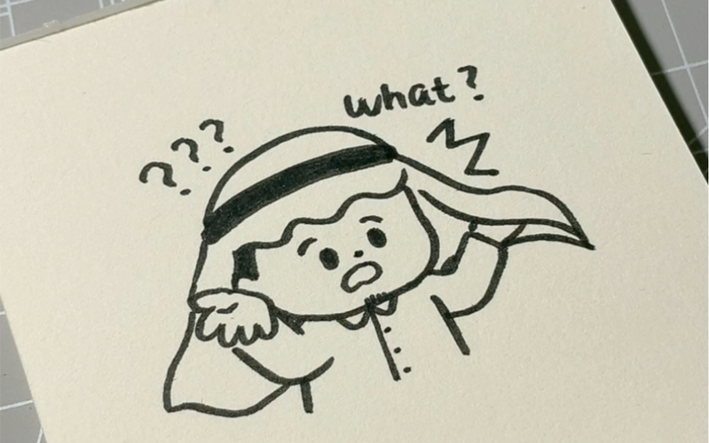卡塔尔小王子简笔画
