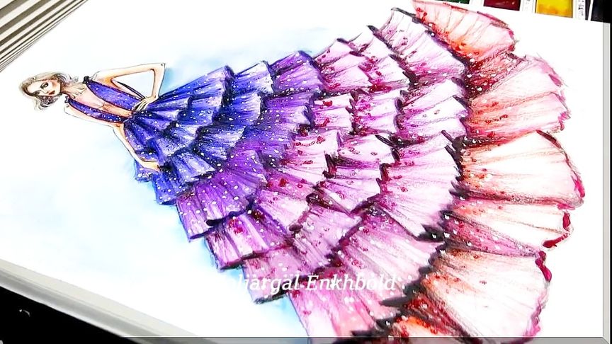 如何轻松画好手绘效果图,学好服装设计