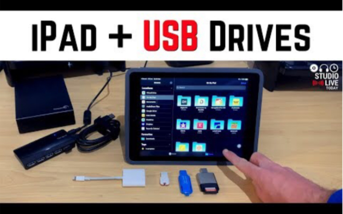 如何使用iPad/iPhone使用USB驱动器
