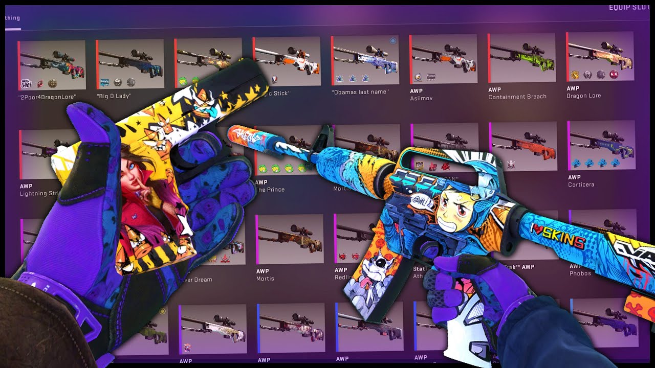 【CSGO】我收集完了每一个皮肤.