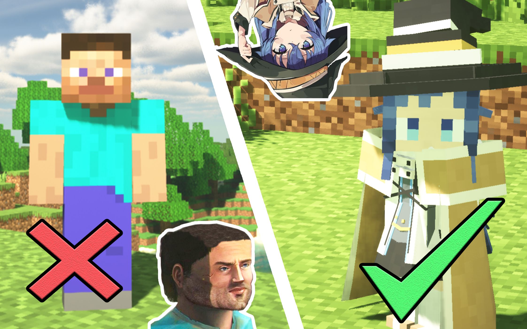 有了这俩全版本模组以后再也见不到史蒂夫了!高版本教程+资源