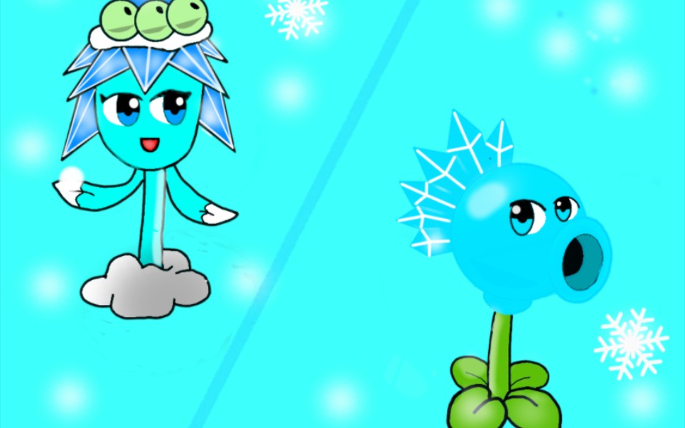 (pvz描述)寒檞cp(画渣)
