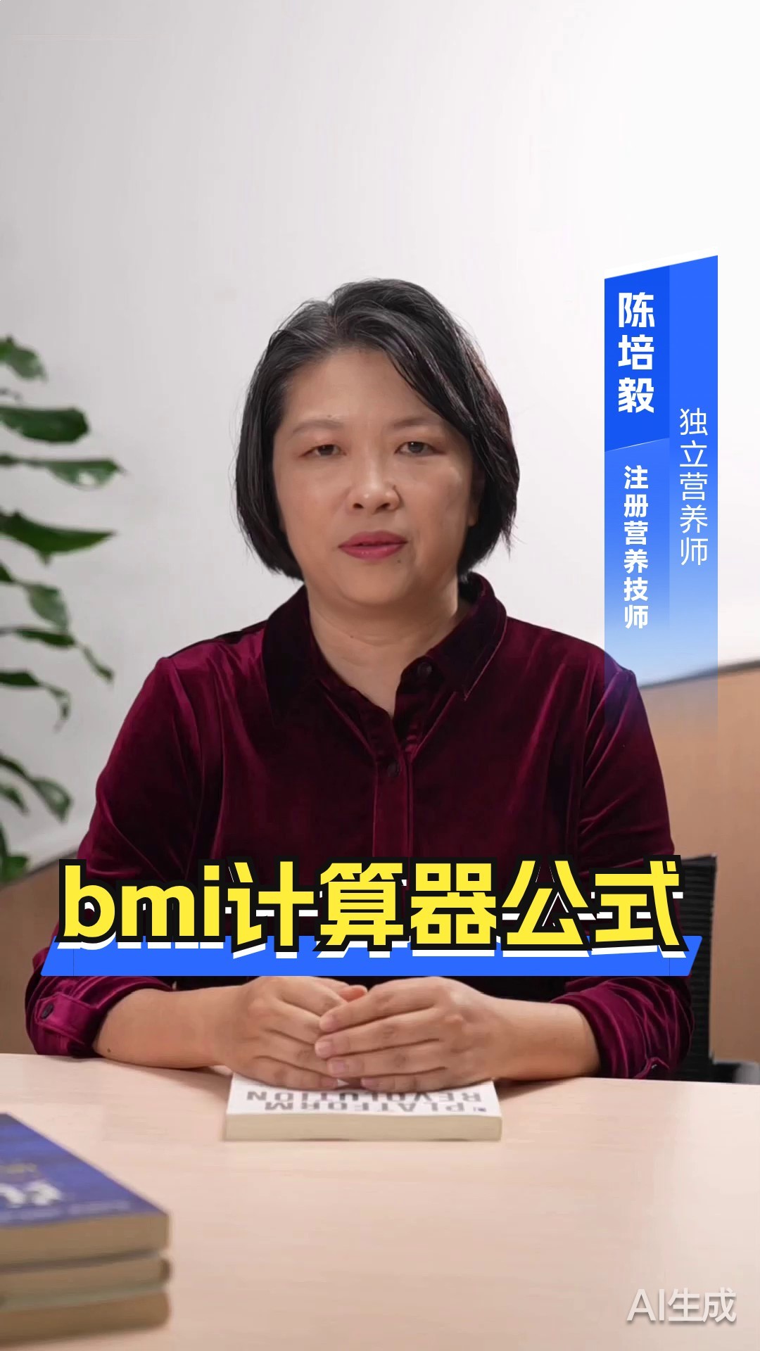 bmi计算器公式