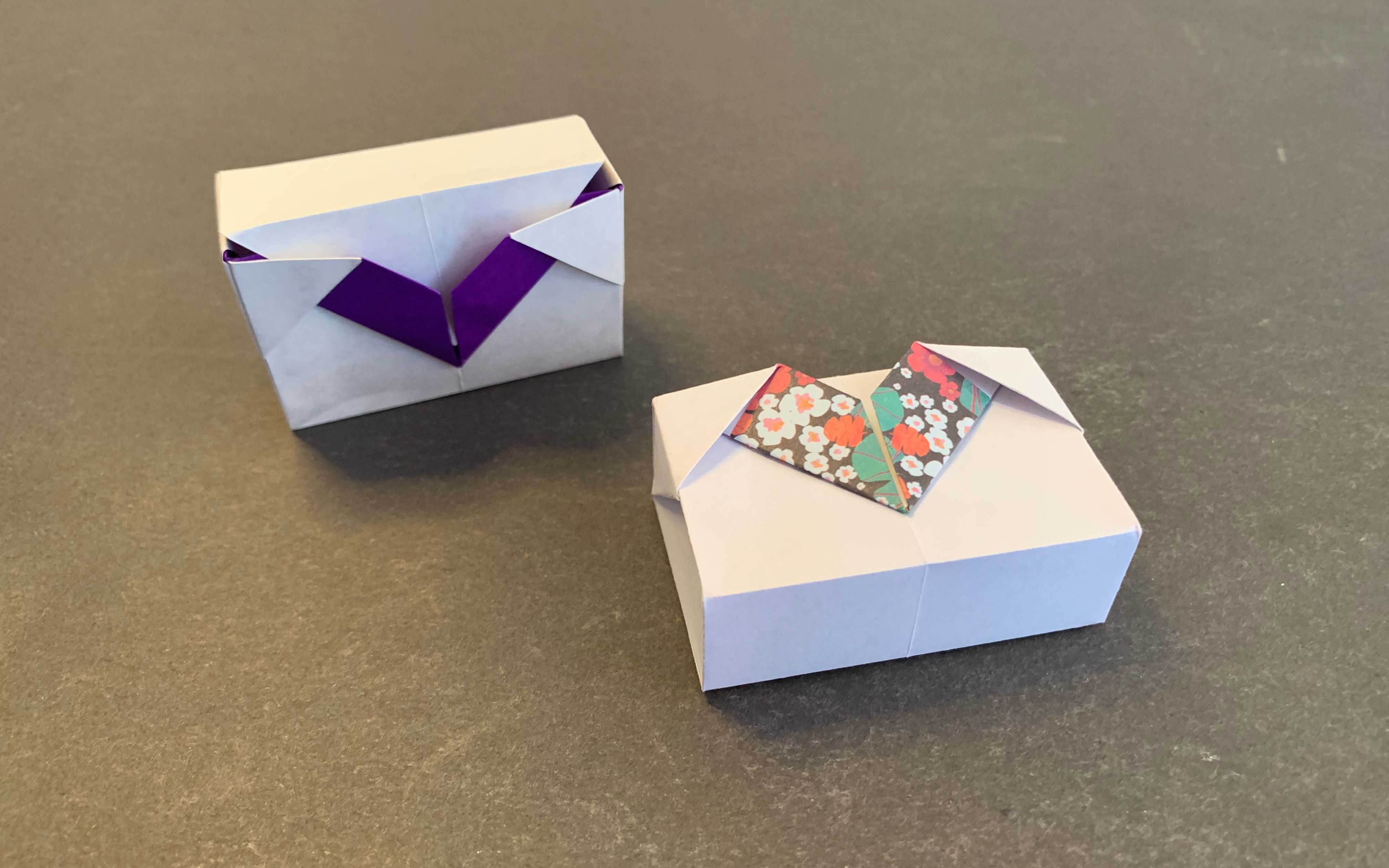 【折纸教程】简单的爱心礼盒,非常漂亮哟!