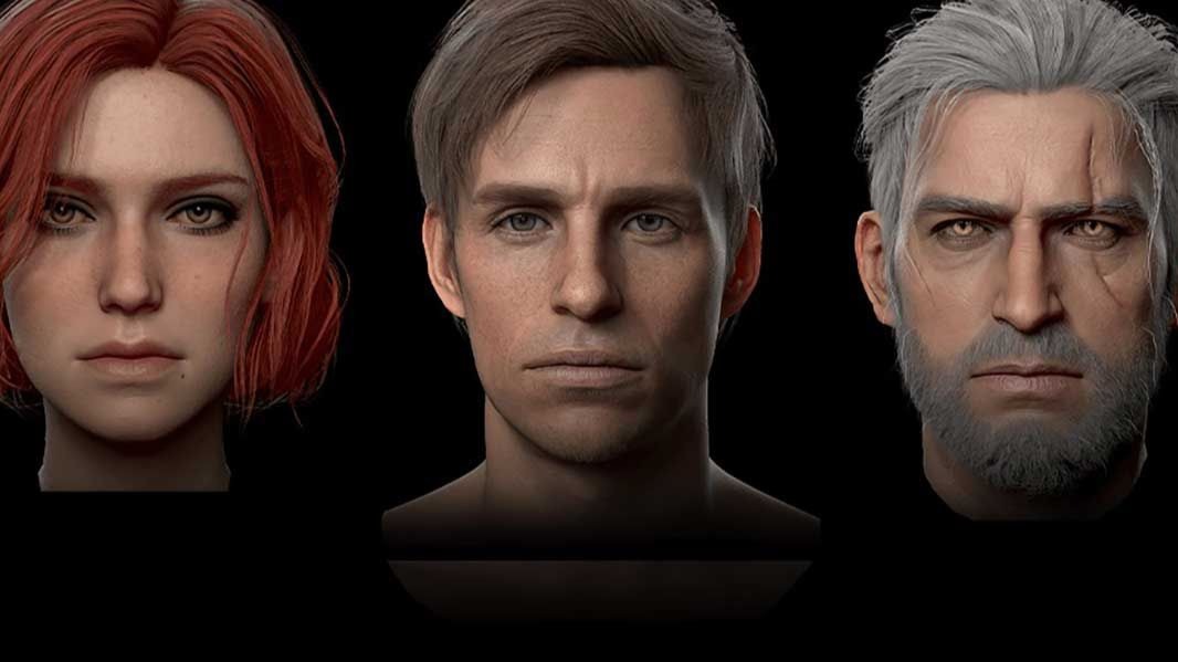 ZBrush/3DS MAX真实游戏角色面部发型表情全流程建模教程