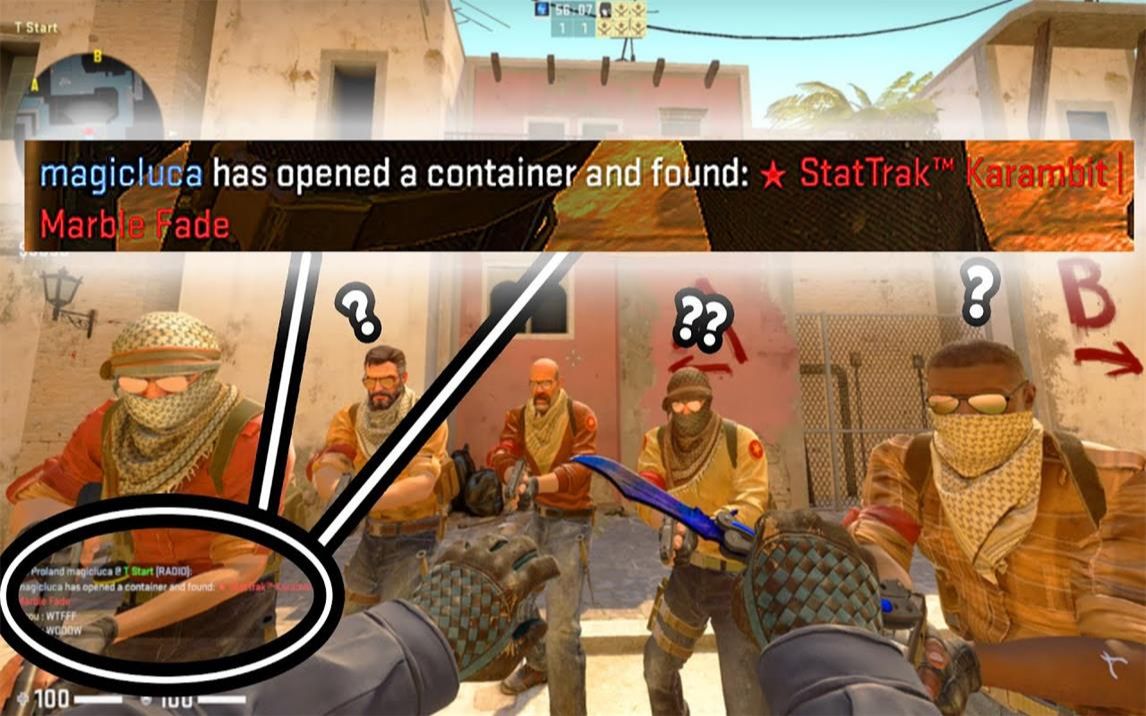 【CSGO】如何发送假的开箱消息! - ODDSHOT集锦