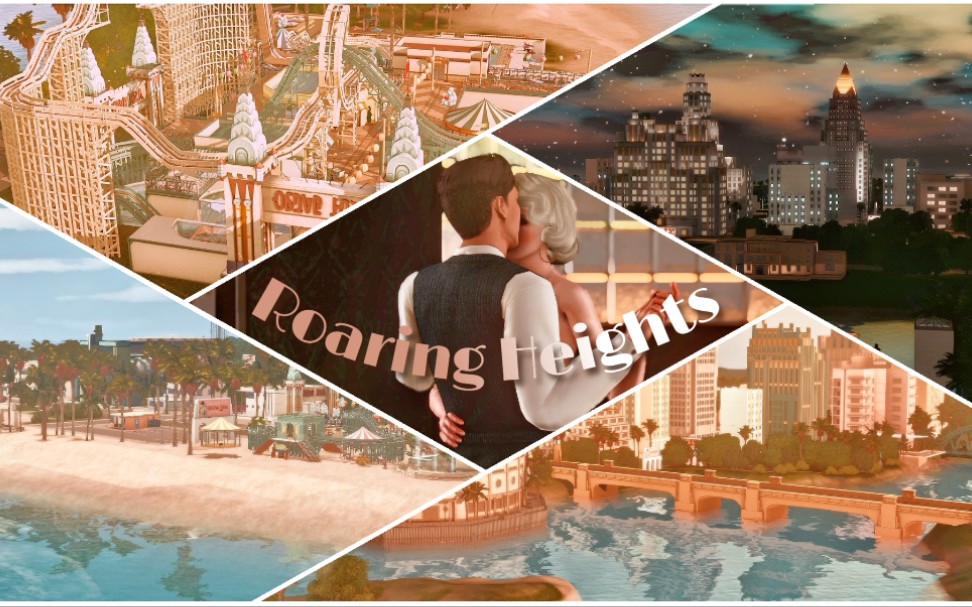 【模拟人生3】极致画质下的呼啸山庄 意乱情迷的黄金二十年代_模拟...