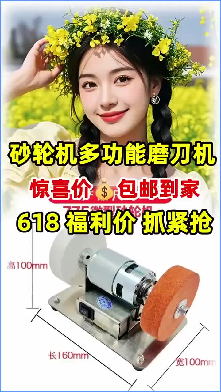 44块9到手#磨刀机#砂轮磨刀机#砂轮机