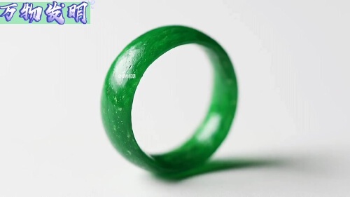 毛线给媳妇做了一个"翡翠戒指"成品一出,爱不释创意工工制作翡翠戒指