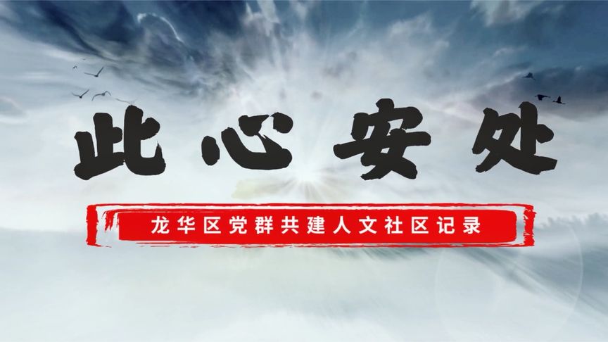 此心安处 | 龙华区党群共建人文社区记录