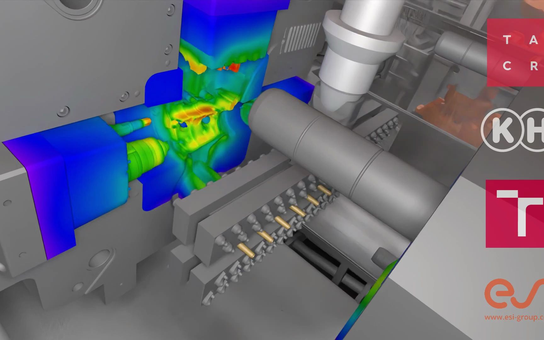 ProCAST压铸过程VR动画