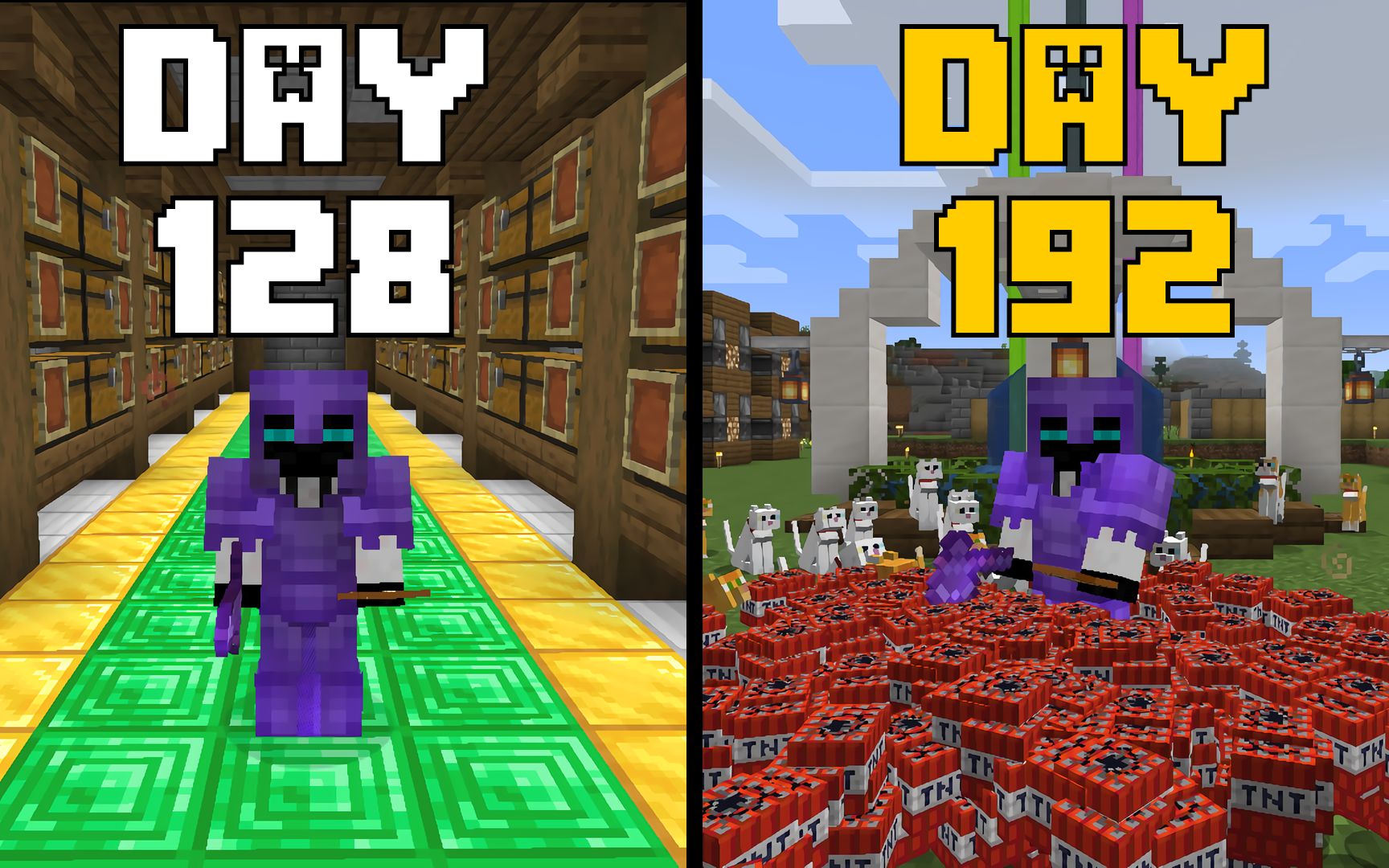 【极限模式第四季】192 天存活记录