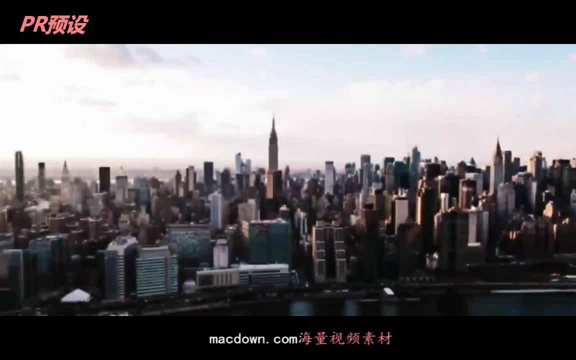 10个简洁的过渡效果pr预设