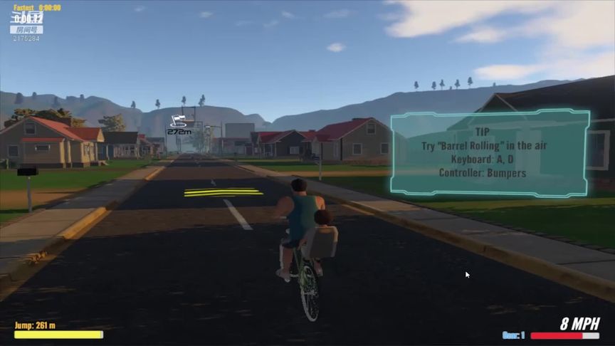 我心态崩了!心态炸了!这破游戏···死亡独轮车3D