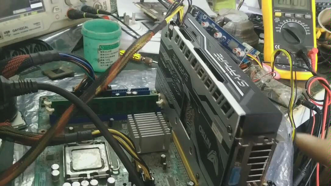 AMD的470显卡12V短路详细维修流程