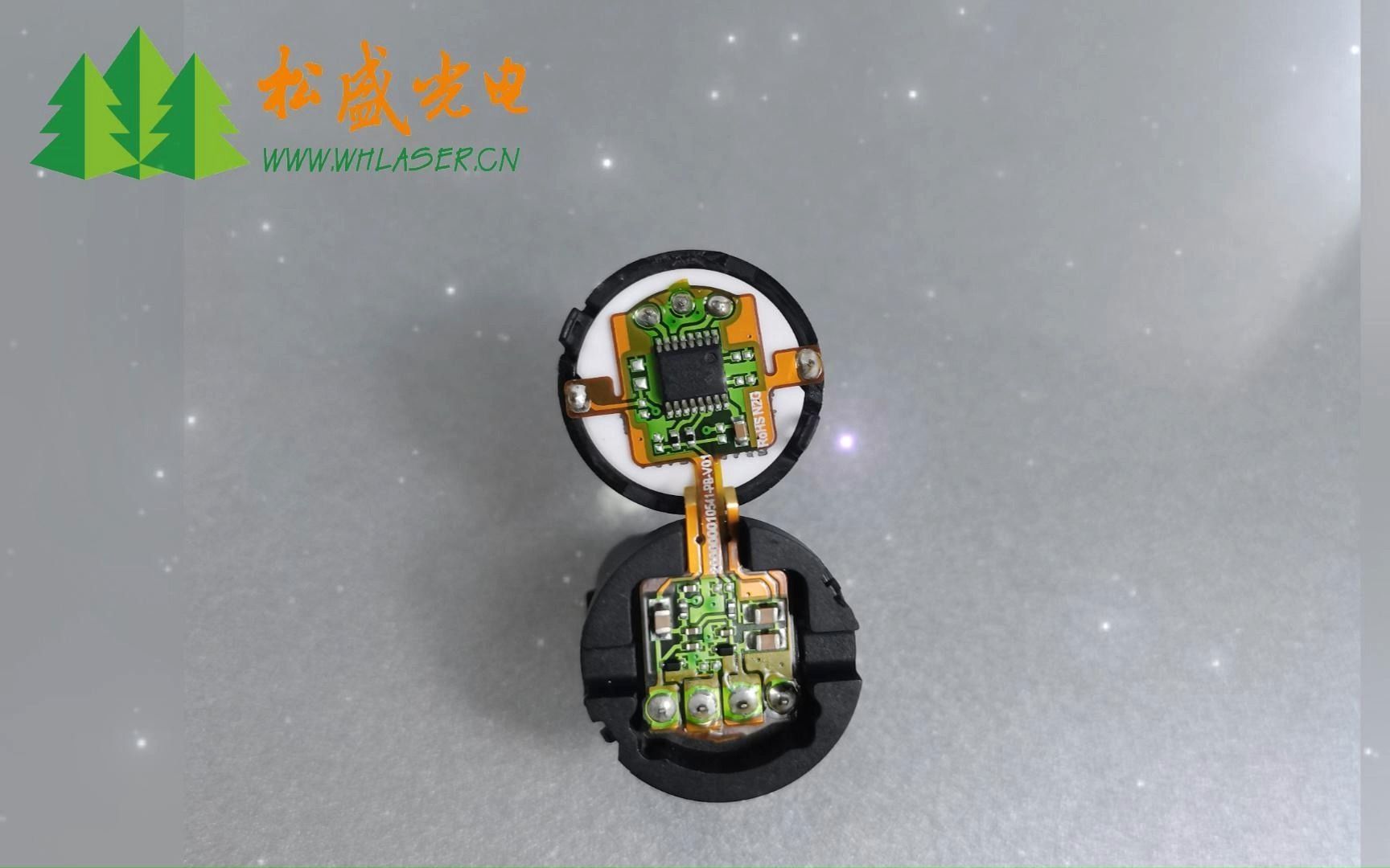 激光锡焊汽车零部件陶瓷电容压力传感器连续恒温焊接!