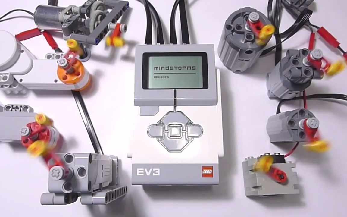 【硬核分享】LEGO 如何改装使乐高EV3模块突破电压限制控制八种...