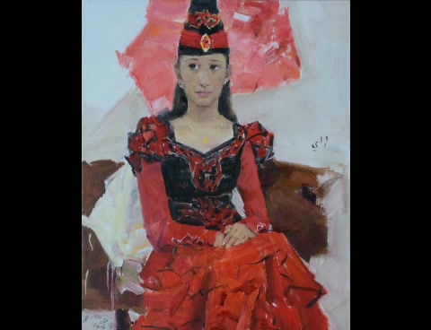 中国国家画院油画院副院长郭北平油画作品欣赏