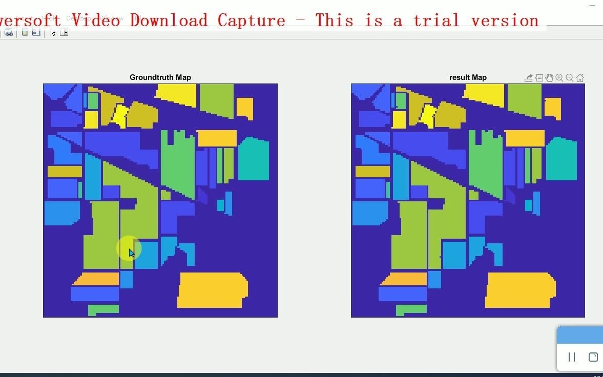 matlab高光谱图像分类识别