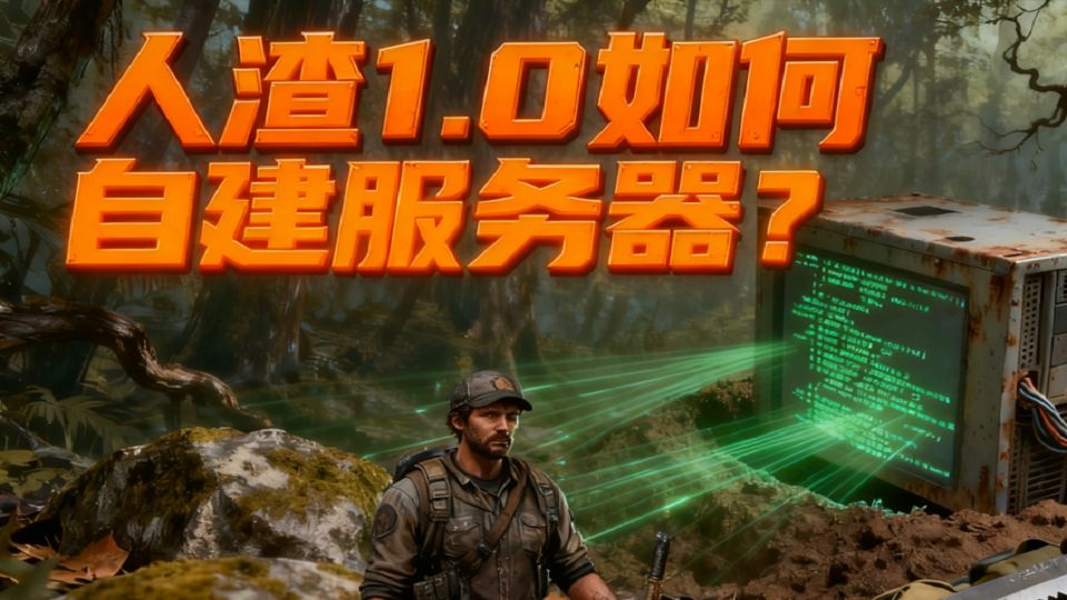 【SCUM人渣1.0】如何自建服务器?你不知道的超详细教程攻略!