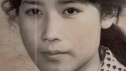 模糊老照片翻新上色,高清修复模糊老照片