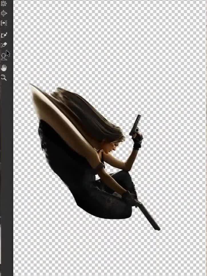 视频中:下单ps教程送软件生化危机 15秒教会你制作破碎效果,看完视频.