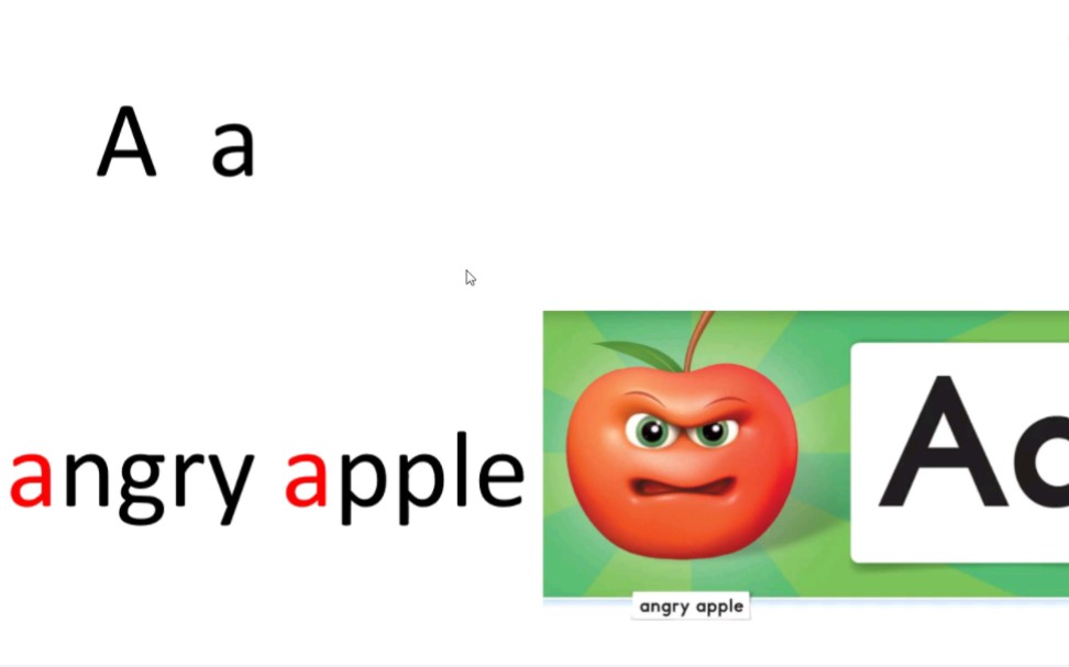 牛津自然拼读字母a