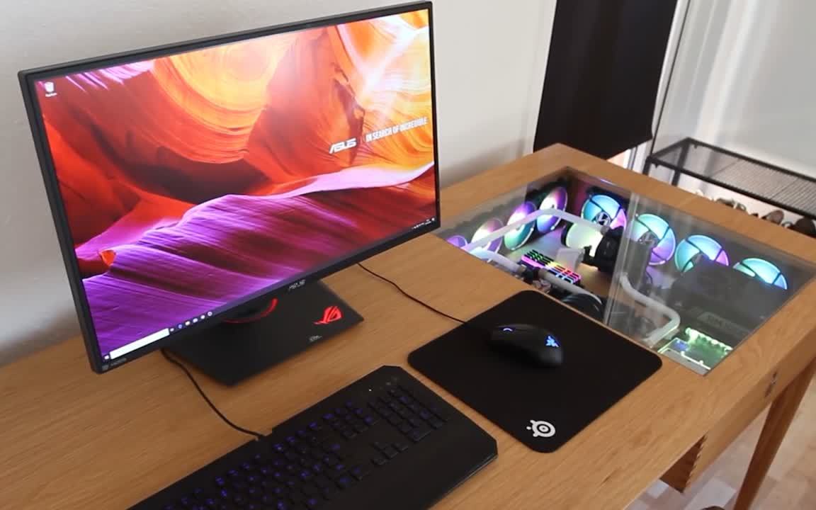 【装机】把电脑装到桌面里是一种怎样的体验