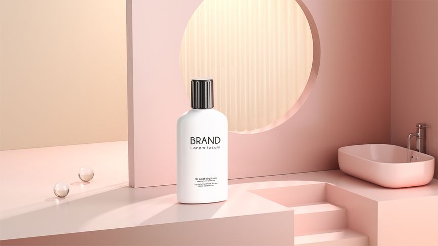 C4D OC洗手液产品建模渲染教程