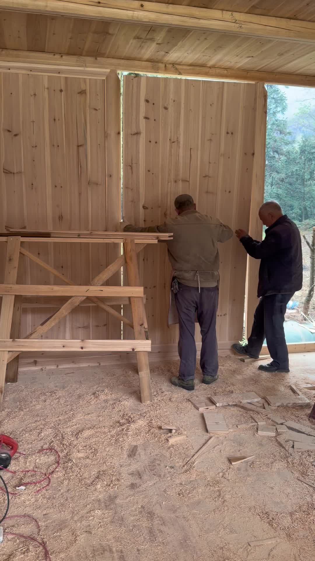 #农村自建房 #农村自建别墅设计 #木房屋建造 #木头房屋建造 #农村...