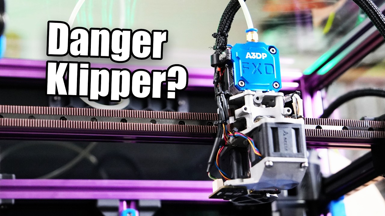 危险的Klipper:强大但(潜在)有风险的3D打印固件!