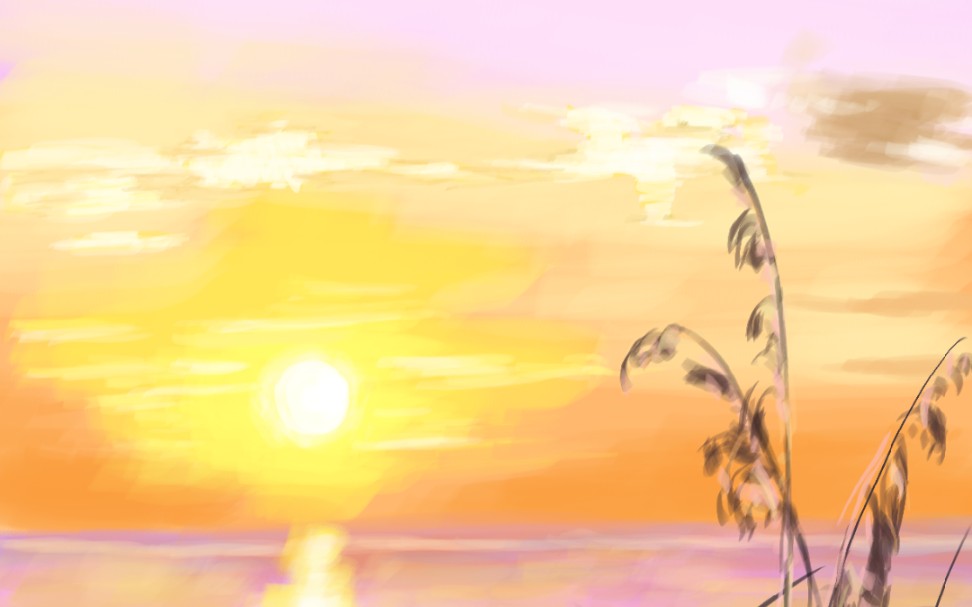 【板绘】PS风景创作练习