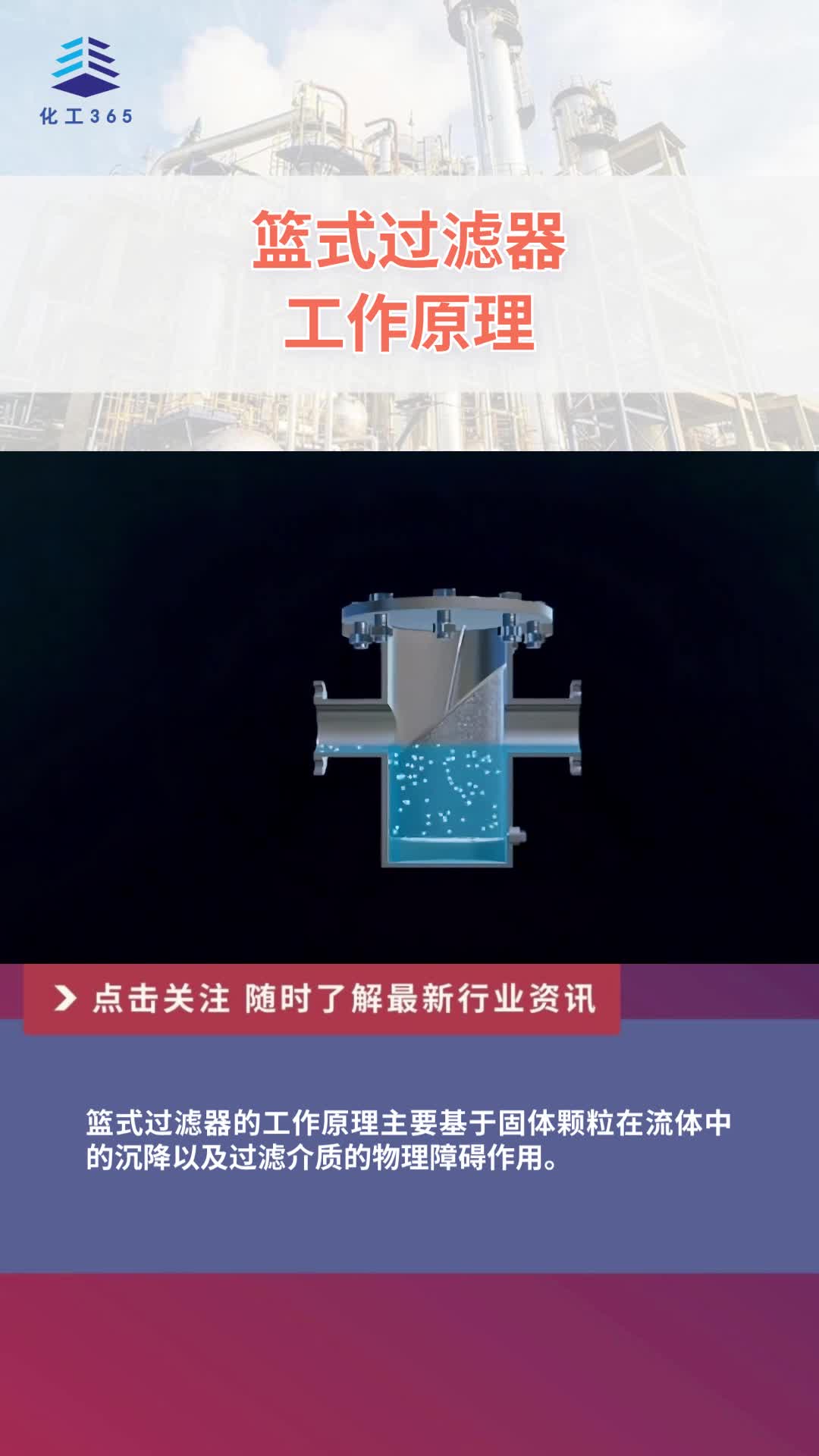 篮式过滤器的工作原理