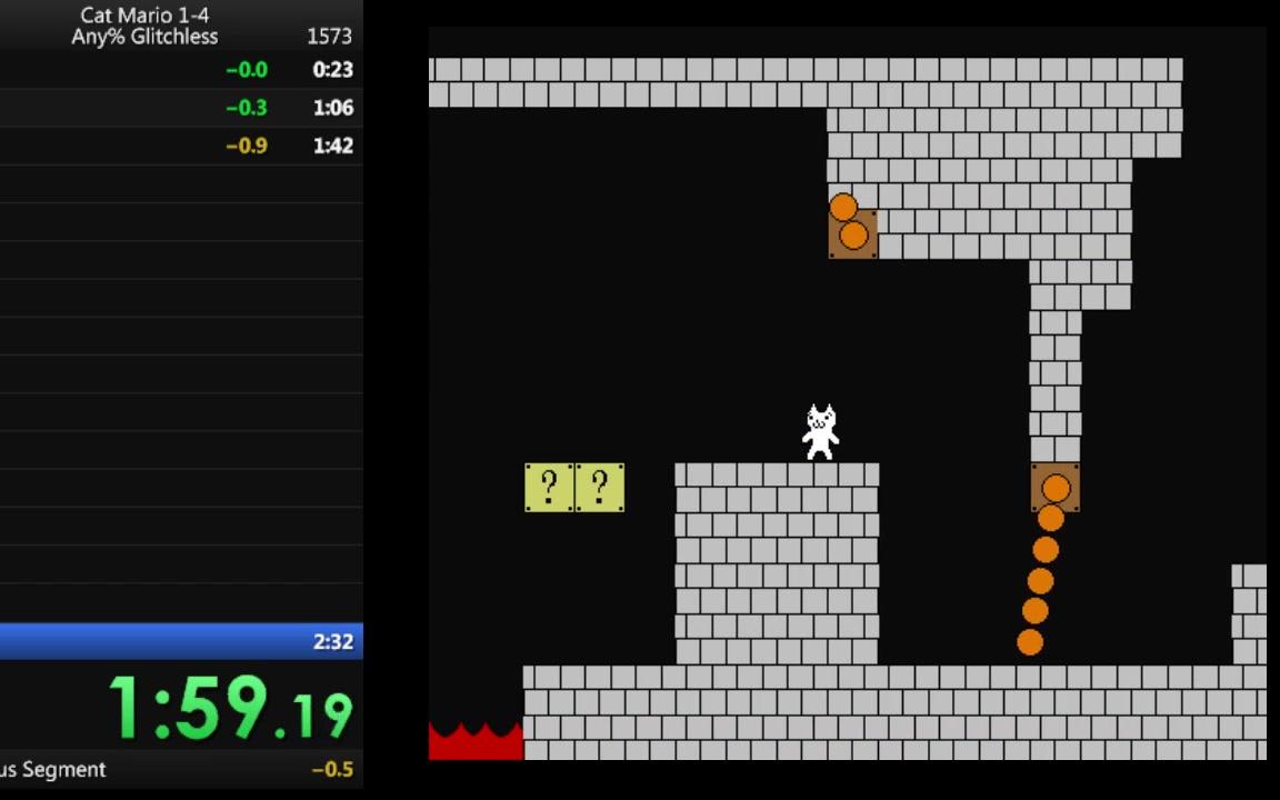 猫里奥高速通关 个人记录刷新2:30.35